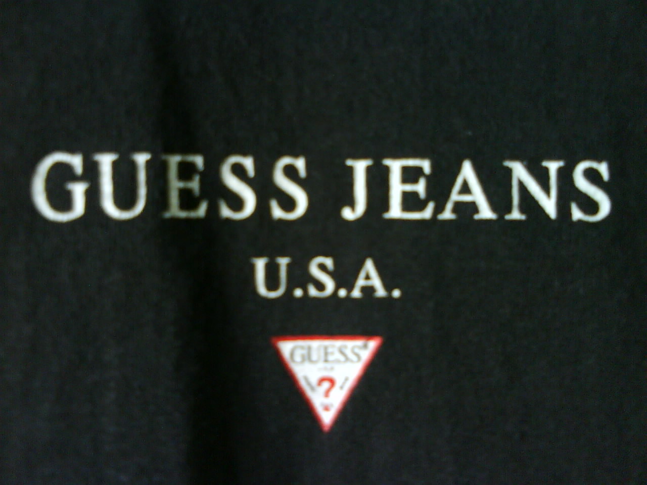 EnjOytAblE COllEctIOn: GUESS JEANS USA T shirt (SOLD)