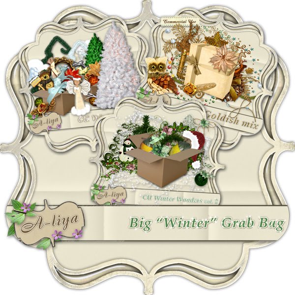A-liya's dreams: Big "Winter" Grab bag and CU freebie