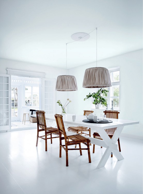 greatinteriordesig: White Interior Design of the Homewares Designer Home
