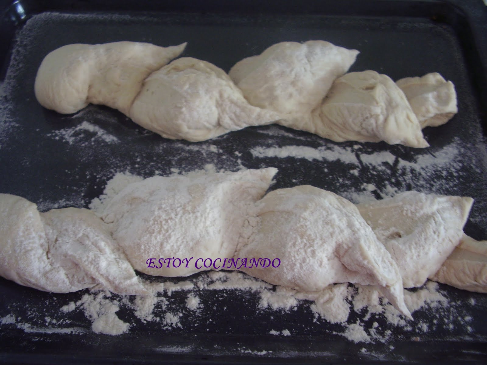 ESTOY COCINANDO: PAN ESPIGA CON MASA BASICA