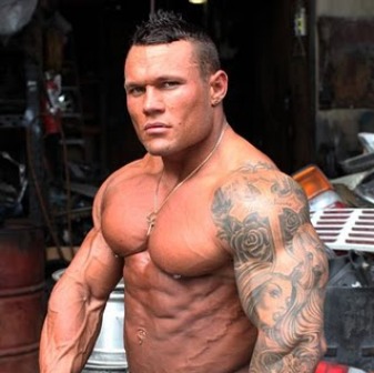 world bodybuilders pictures: actor and bodybuilder marius metern graatrud