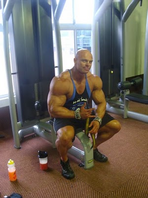 world bodybuilders pictures: bodybuilder marius dohne in national gym
