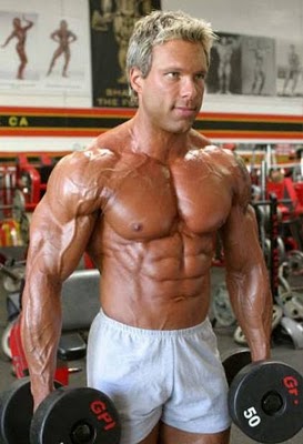 world bodybuilders pictures: charming muscles personality larry vinette