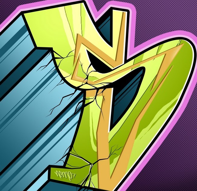 Graffiti Style: Graffiti Letters "S" Magic Power