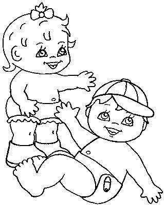 Chipperfield: Baby Play - Kids Coloring Pages