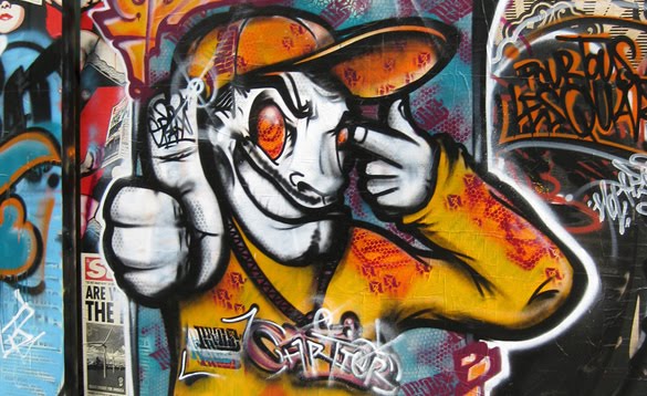 graffiti walls: TOP 10 Killer Graffiti Characters by Jon Phillips