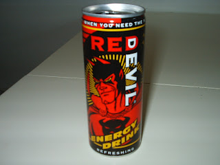 LATAS DE GASEOSAS DE JUAN CRUZ: RED DEVIL ENERGY DRINK (England)