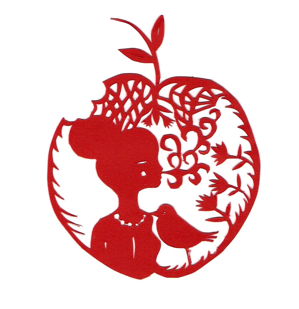 Chrissy Lau Art | Decipher The Day: ♥ Paper Cut Lady