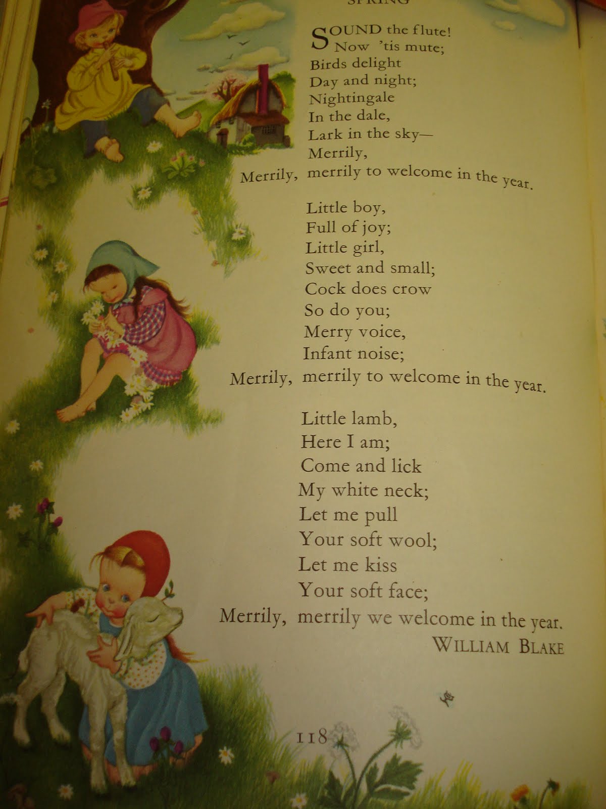 gold country girls: Childcraft: Poems of Early Childhood