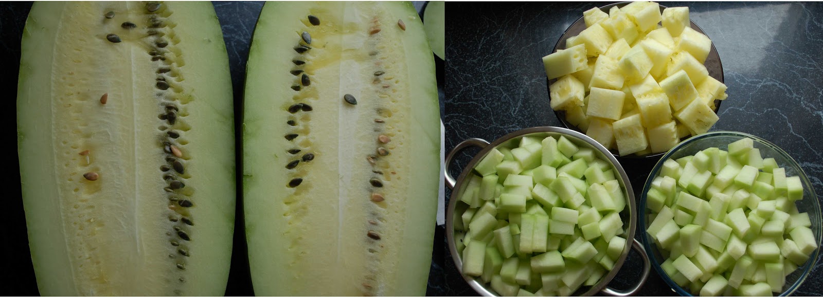 Retete culinare: Dulceata de pepene verde necopt