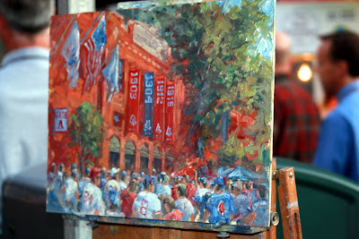 Soxy Lady: Kevin J. Shea at Fenway Park