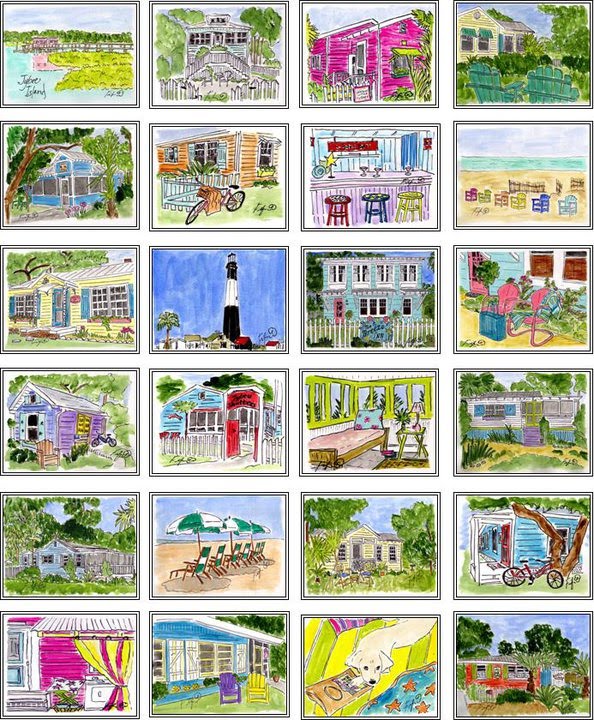 Fifi Flower's Calendars and Contest! - Mermaid Cottages on Tybee Island, GA