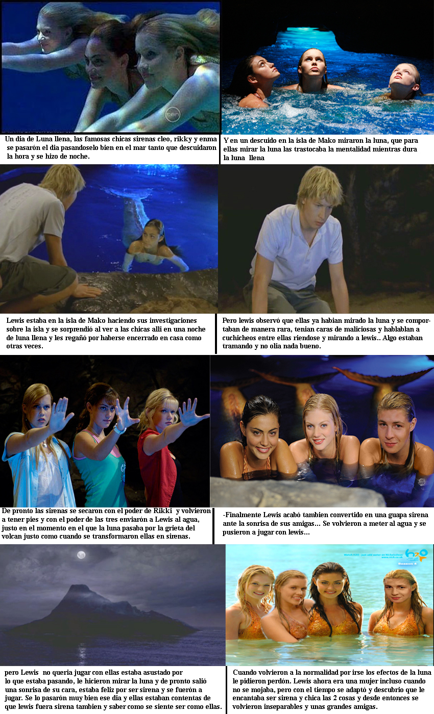 Tgespaña: Fantasia Tg 115 : lewis se hace sirena (H2O)