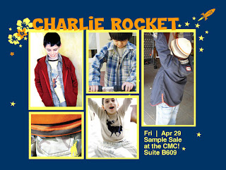 : charlie rocket sample sale