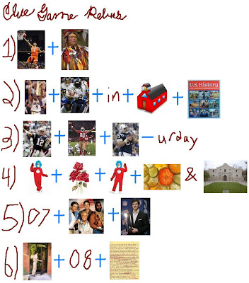 Clue Game Rebus Holidays