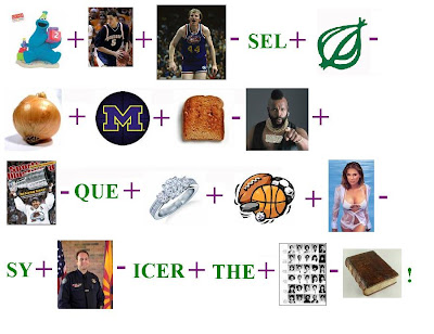 Rebus On Sports Snooze Day