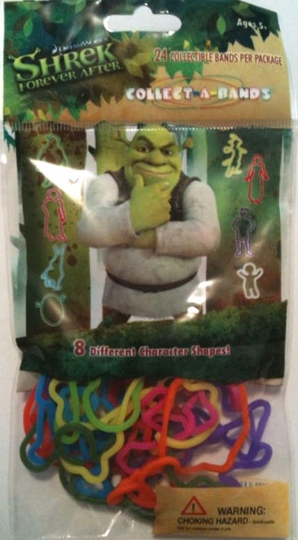 SilyconeBandz: Shrek Collect-A-Bands Pack, bracelet caoutchouc ...