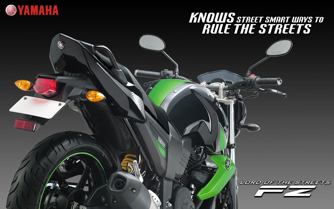 CrazyBikez: New Yamaha FZ Series Wallpapers