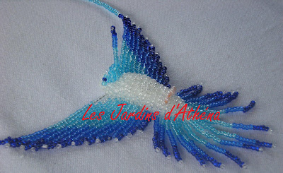Les Jardins d'Athéna: collier colibri