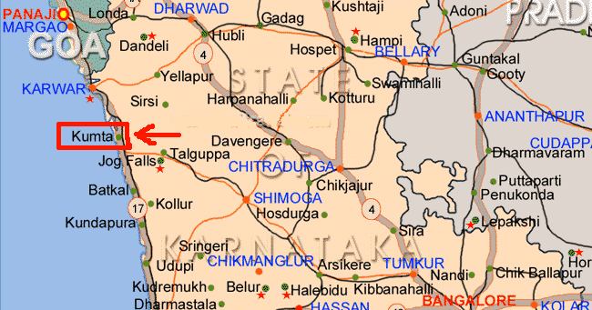 RAJAVARDHAN'S BLOG STATION: KUMTA......MY PLACE..