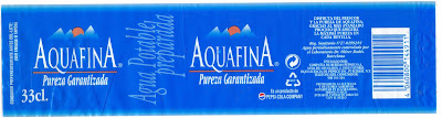 Etiquetas de Agua Envasada / Drinking Water Labels / Etichette d'Acqua ...