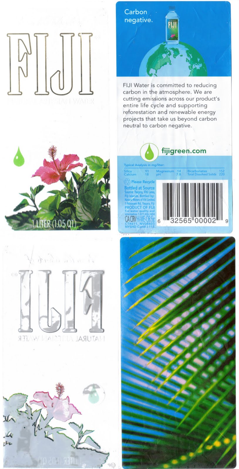 Etiquetas de Agua Envasada / Drinking Water Labels / Etichette d'Acqua ...