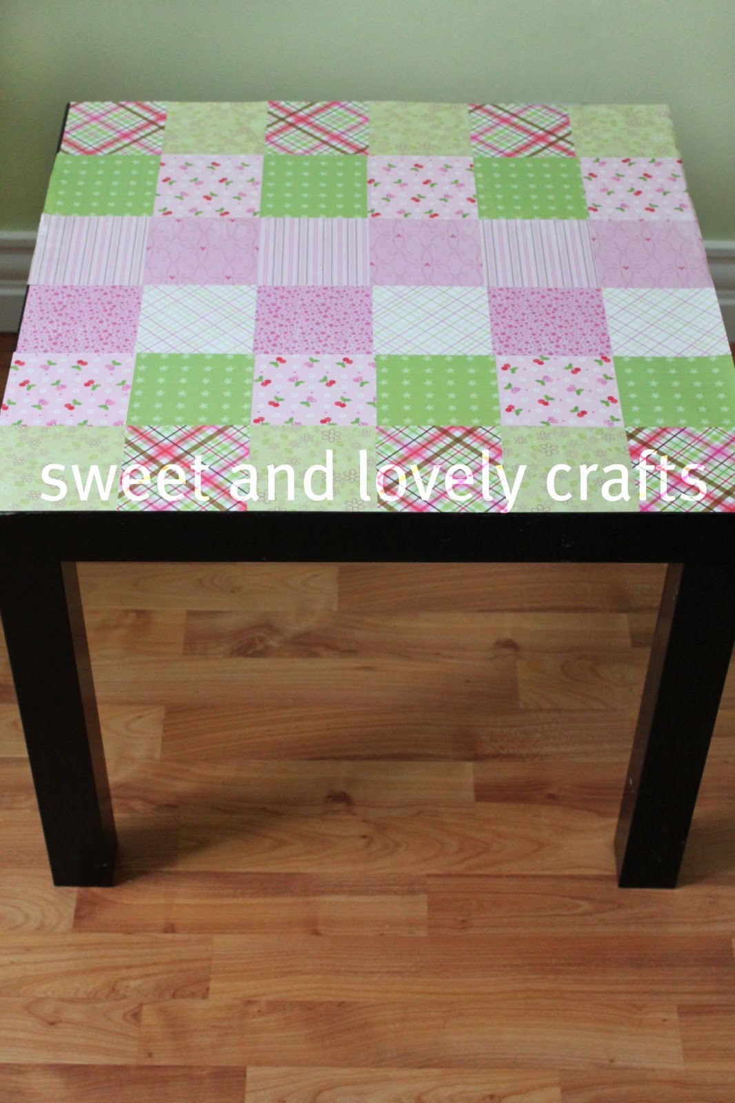 sweet and lovely crafts: tea party table