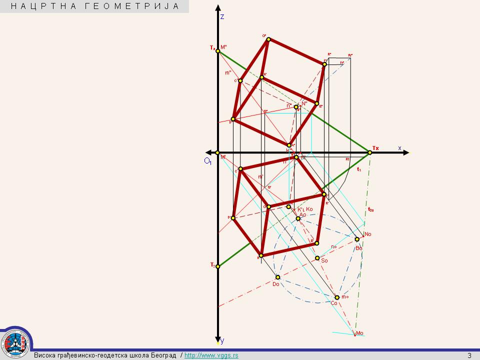 NACRTNA GEOMETRIJA - DESCRIPTIVE GEOMETRY - GEOMETRIA DESCRITTIVA - DARSTELLENDE GEOMETRIE ...