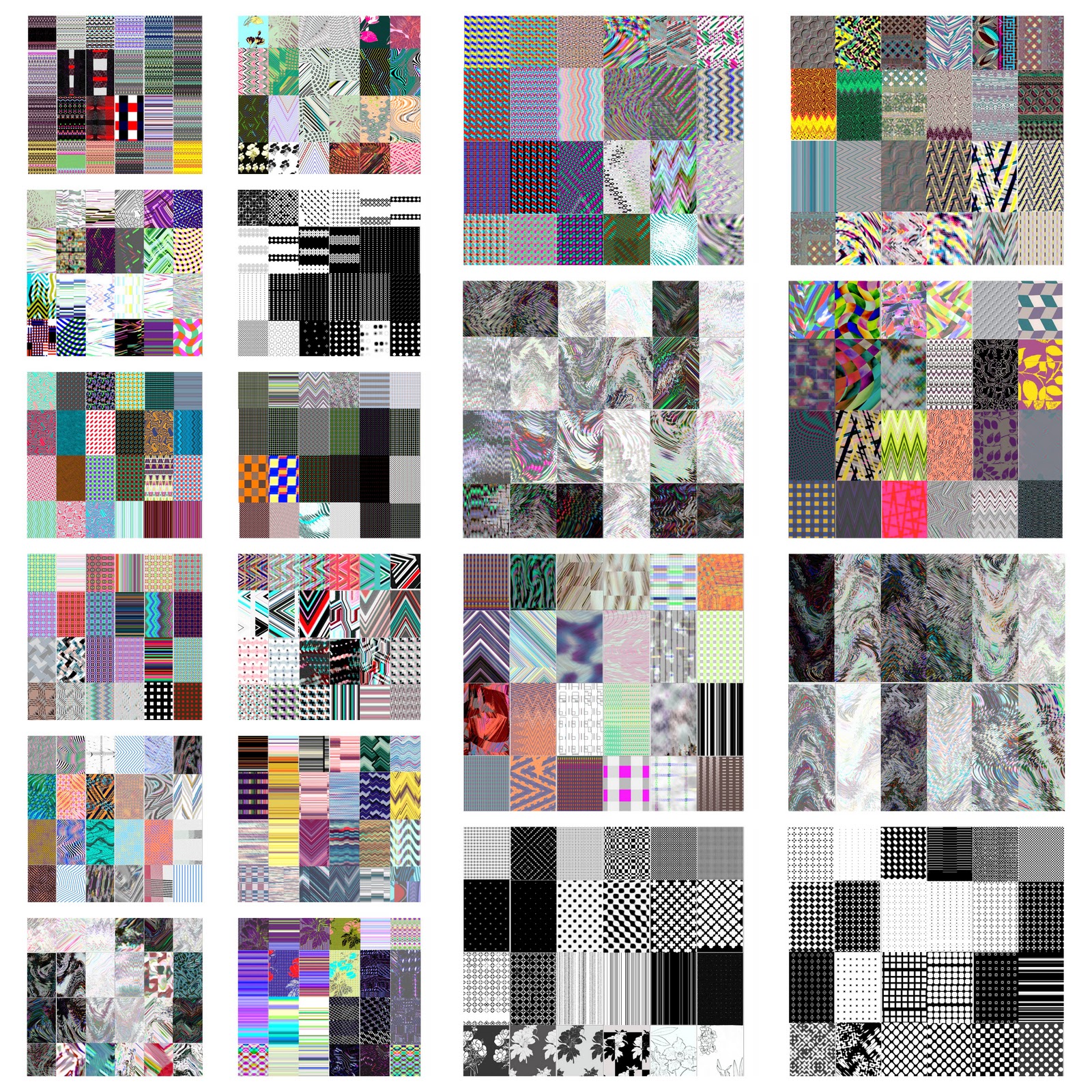 FASHION DESIGN Printable pattern and illustration