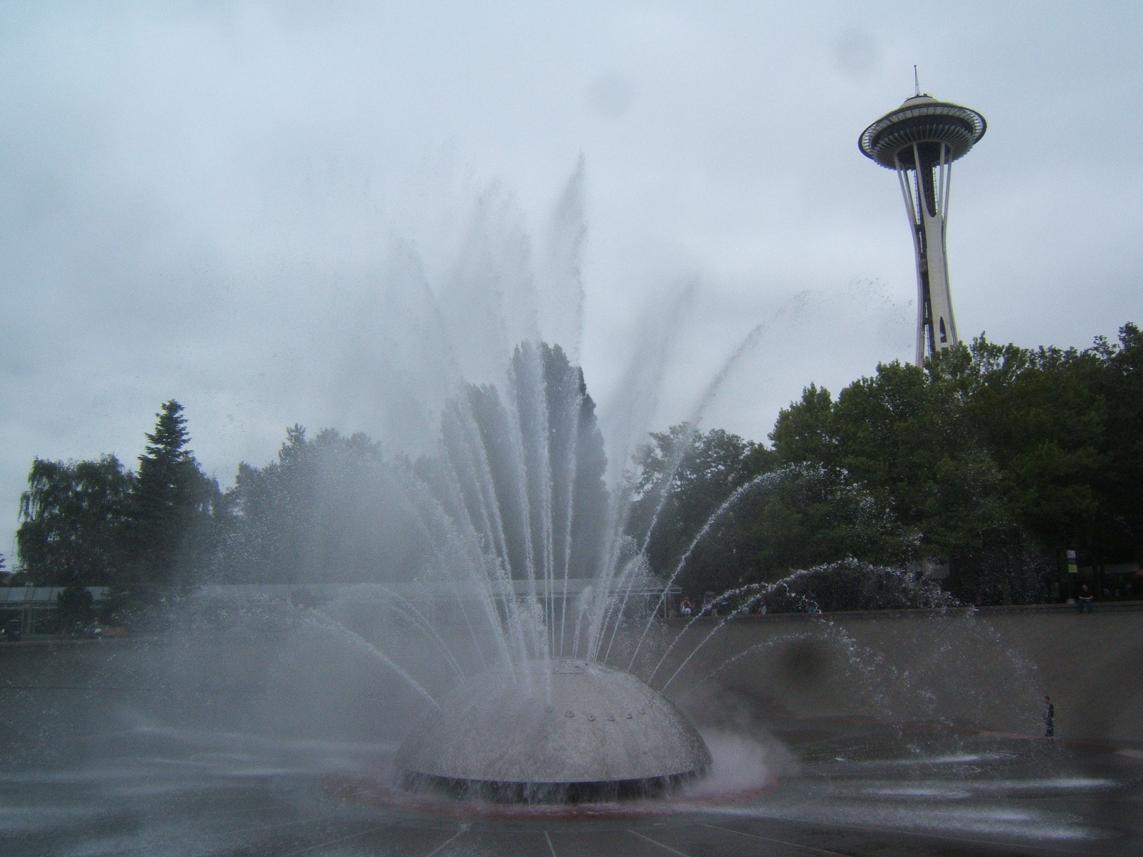 Matthew's Washington Trip: Seattle Center Area and International Fountain