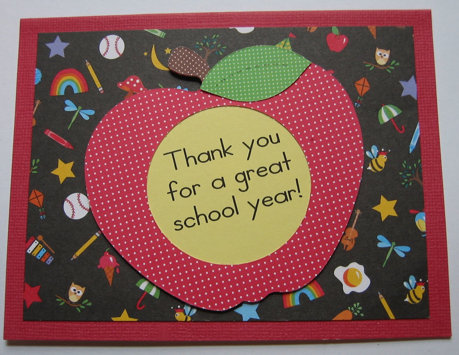 Carol Hartery's Creations: Thank you for a great school year!