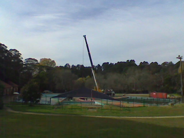 Blackheath Pool: summer swimming since 1931: balance tank fix continues...