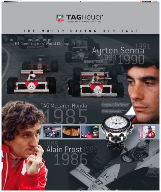 Present ! very cool TAG HEUER motor racing posters | WatchUSeek Watch ...