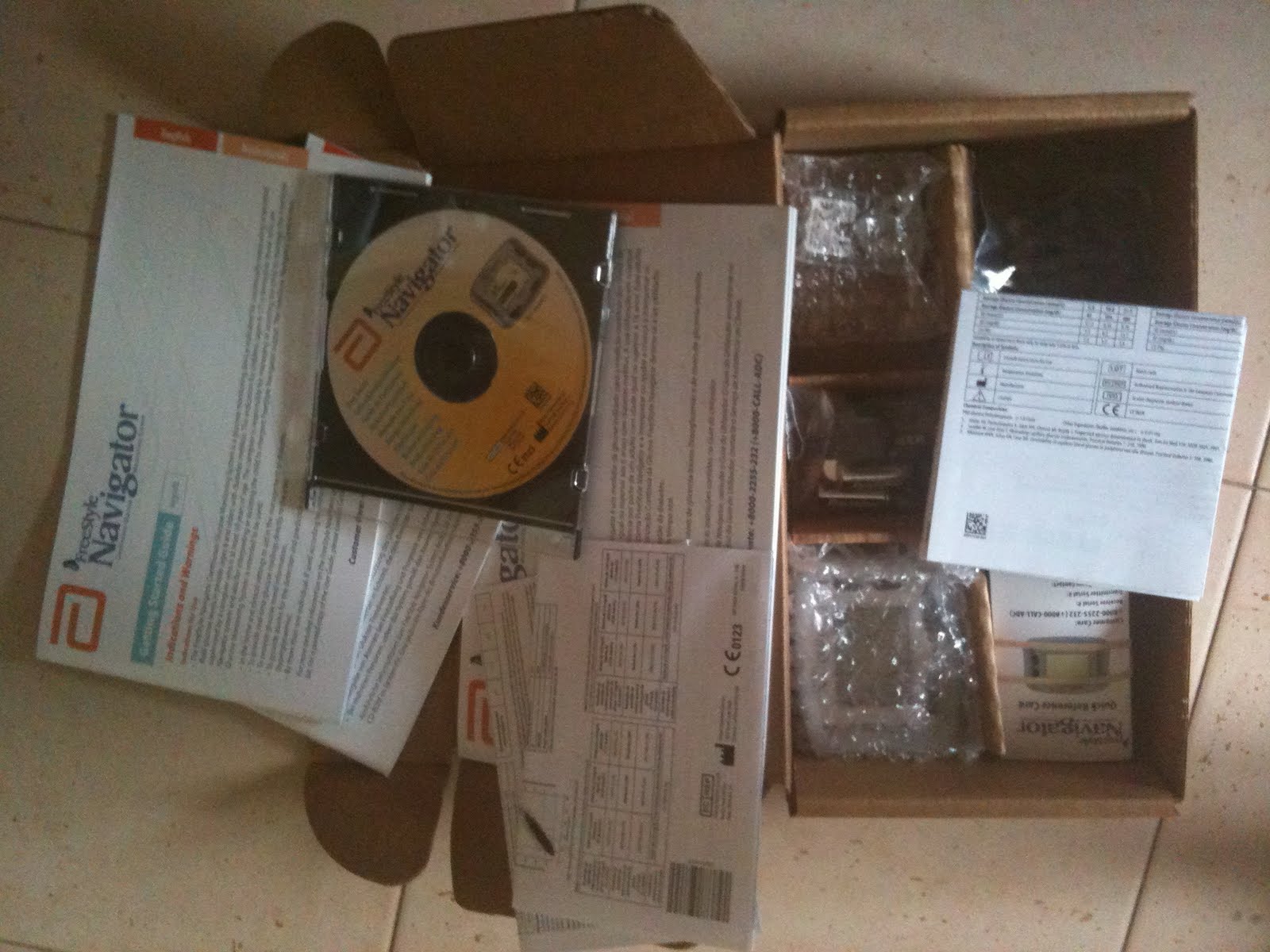 A distinct view. Mine.: Abbott Navigator v1.5 - The Opening