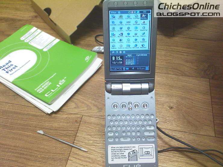 Chiches Online: Palm Sony Clie NX80