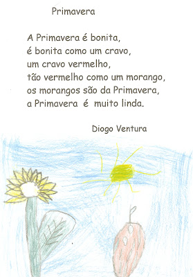 TODOS NA ESCOLA: Poemas à Primavera