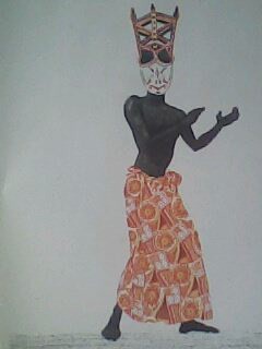 Africa in costume: FESTIVAL DANCING DRESS-IBIBIO EASTERN NIGERIA