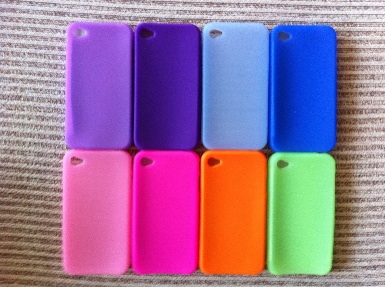 Happy Rainbow Shop: Soft Silicon Cover (Plain) - iPhone 4