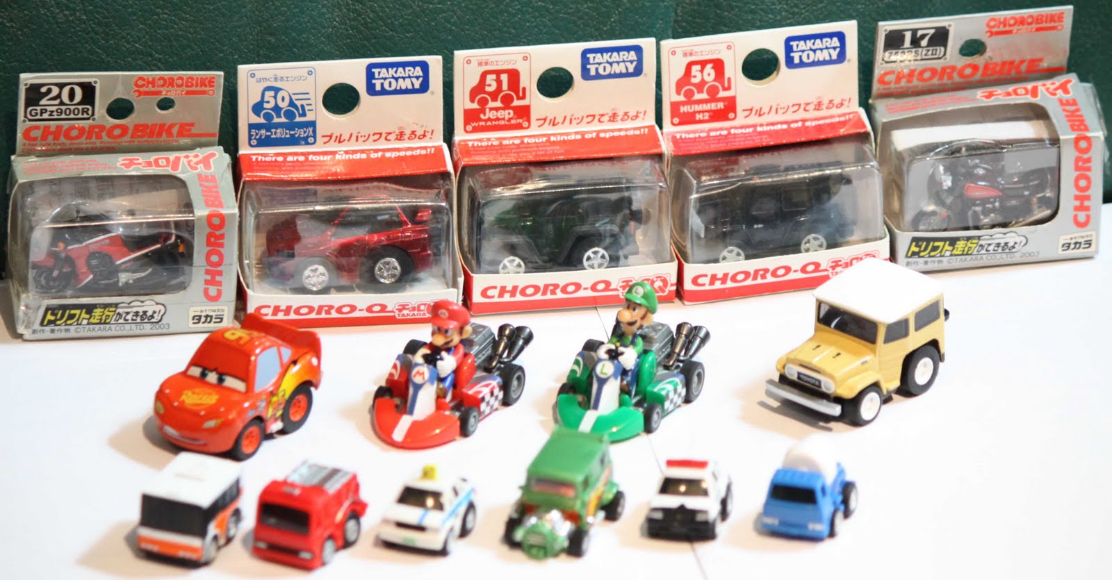 Rosano Diecast: Mini Diecast (Choro Q & Others)