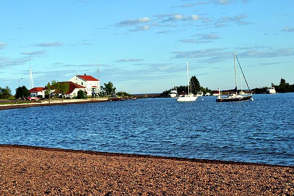 Lake Superior Region Blog: Grand Marais Mn. Coast Guard Station