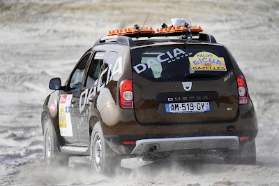 Future Car Trends: Dacia Duster with two starts at Rally in Morocco