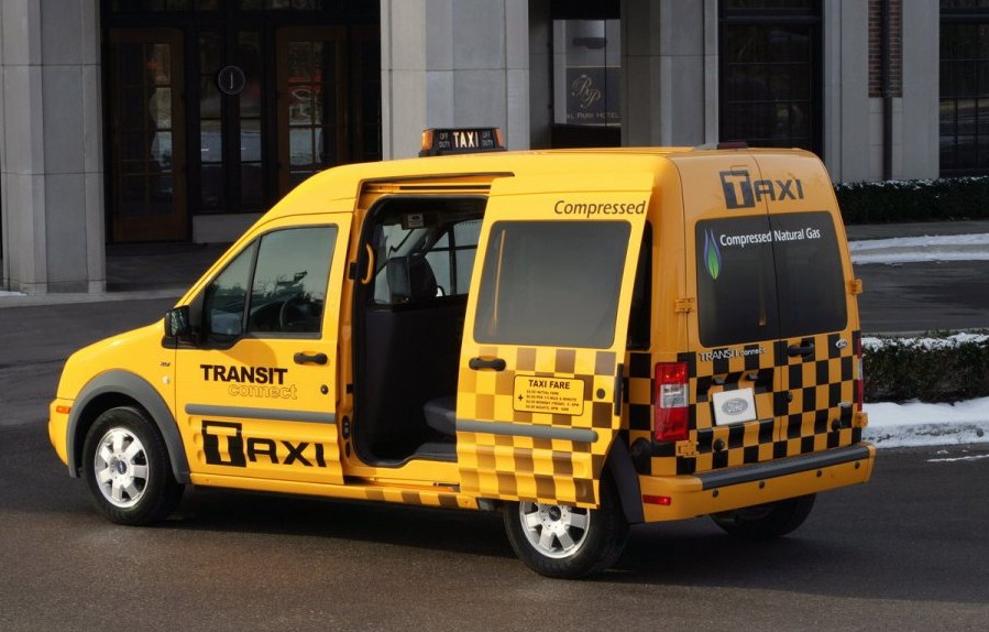 Car Reviews: 2011 Ford Transit Connect Taxi fit for service in Boston