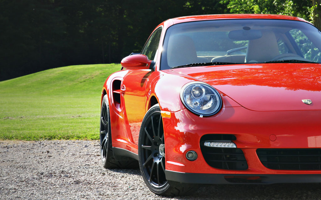 Red Porsche 911 Turbo Switzer P800 Tiptronic HQ pictures - Garage Car
