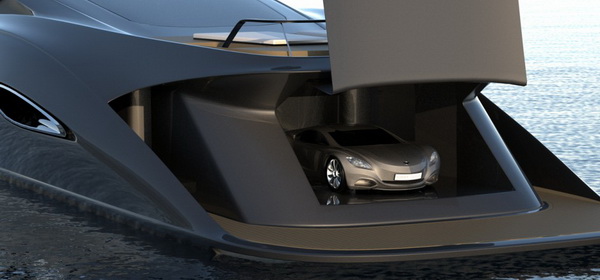 Looks Like a Car: The concept of a luxury yacht Strand Craft 166 ...