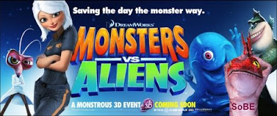Monsters vs Aliens Trailer: Monsters vs Aliens meet SoBe Lizards in ...
