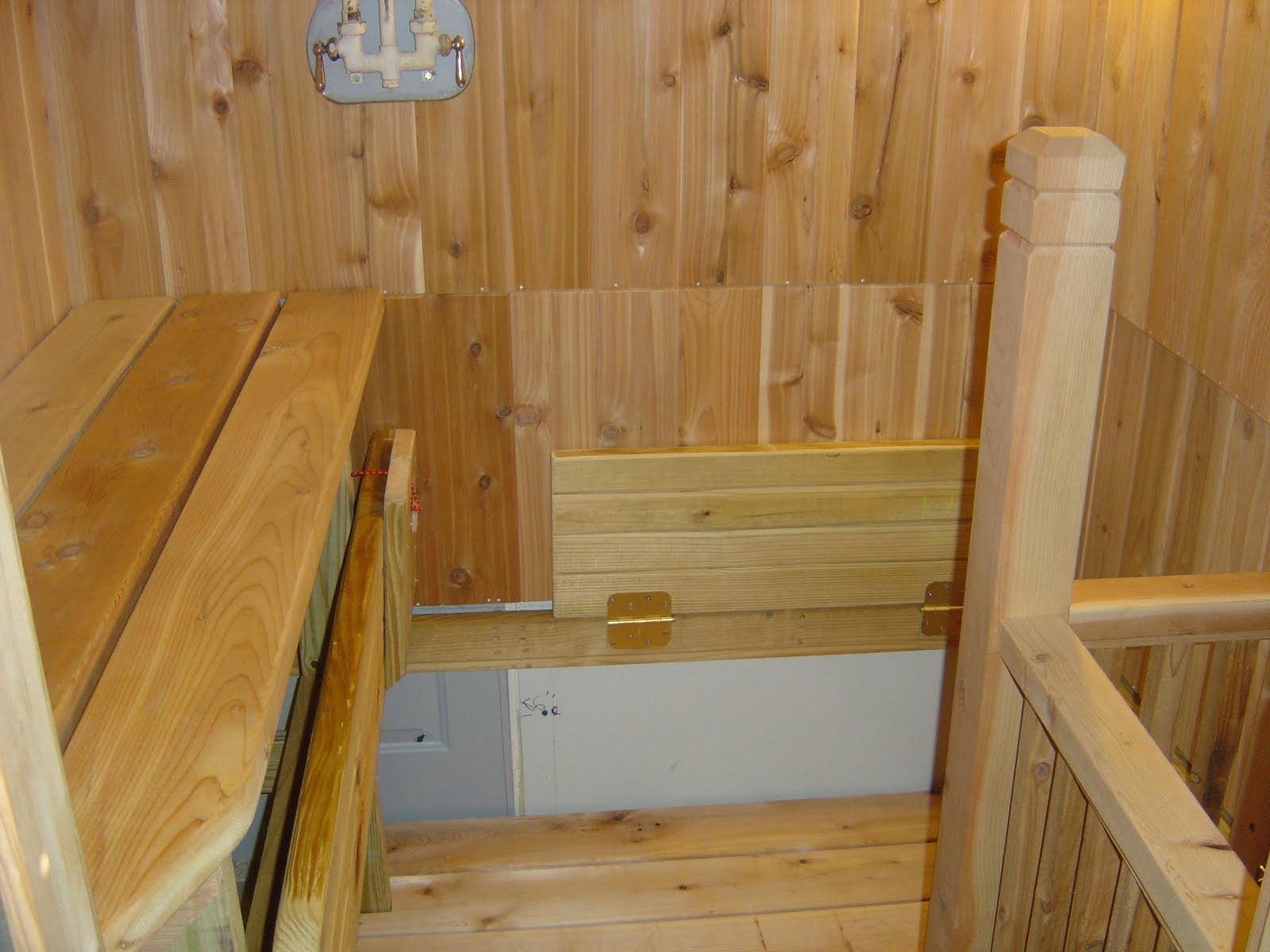 How to build a sauna in your basement.