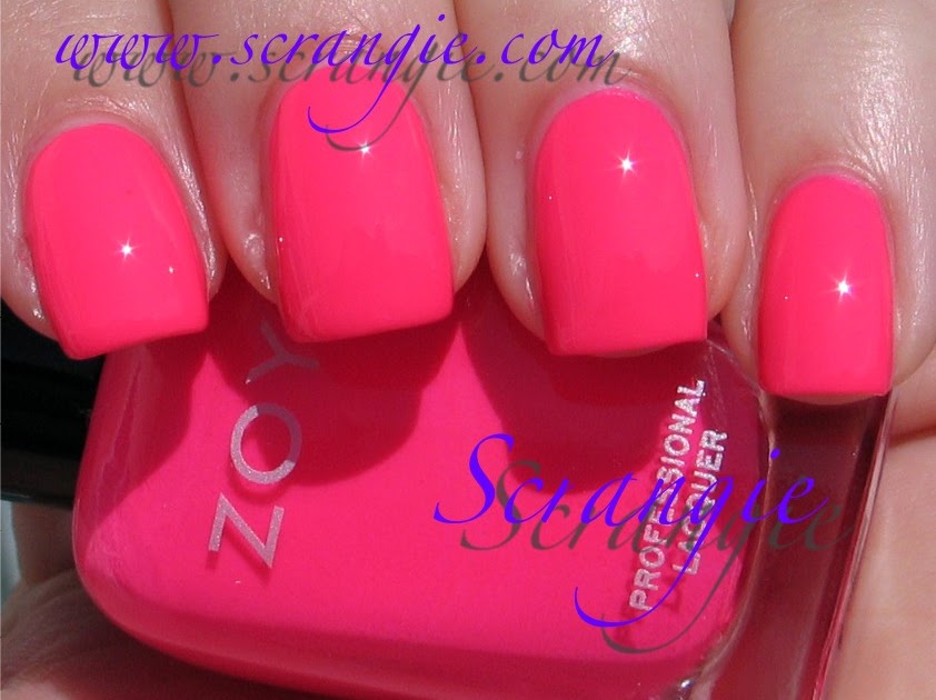 Zoya Pink Swatches