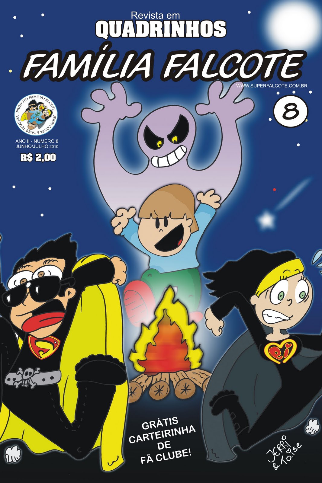 Blog da Família Falcote - Quadrinhos e oficinas de desenho: maio 2010