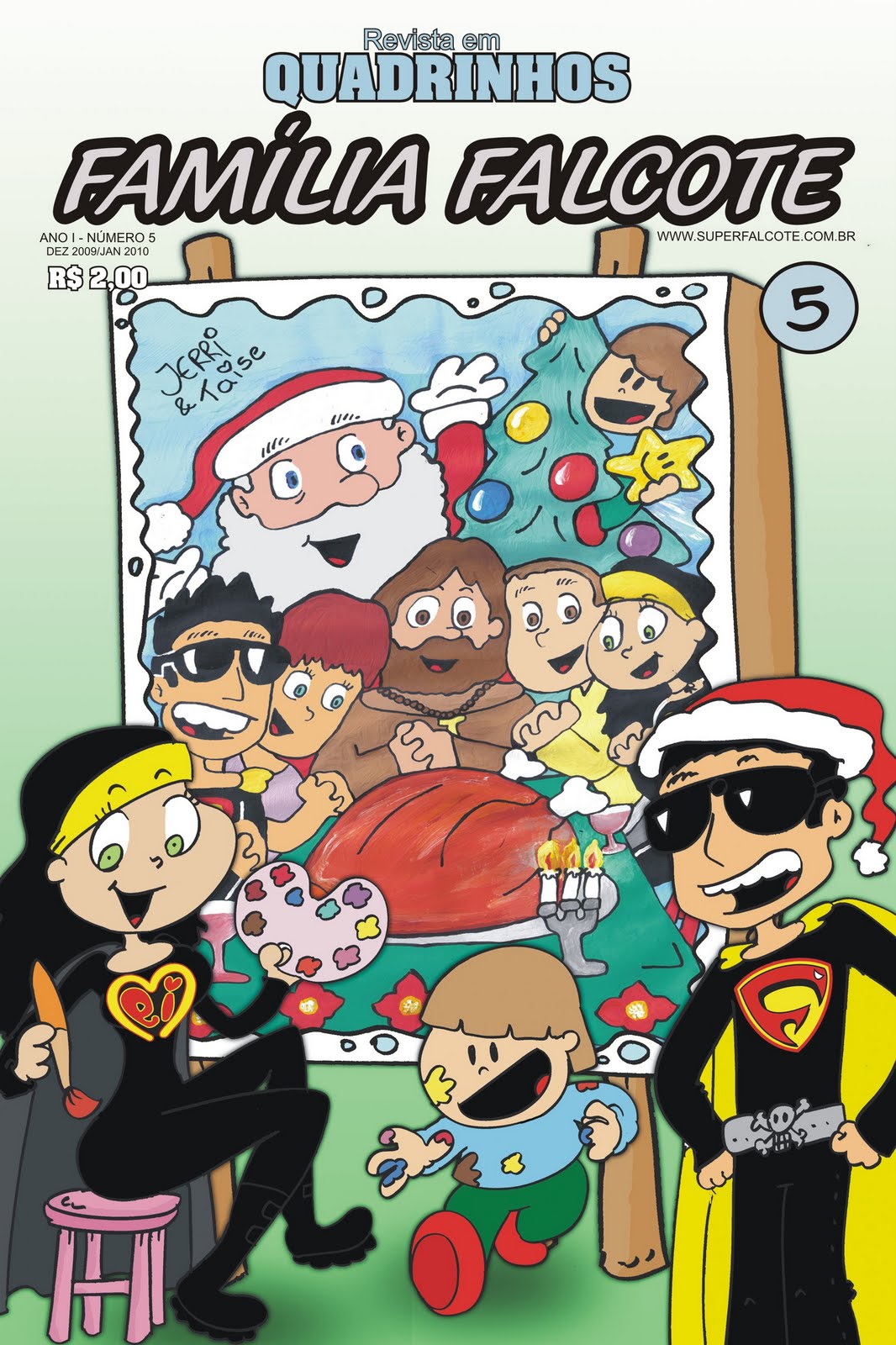 Blog da Família Falcote - Quadrinhos e oficinas de desenho: novembro 2009