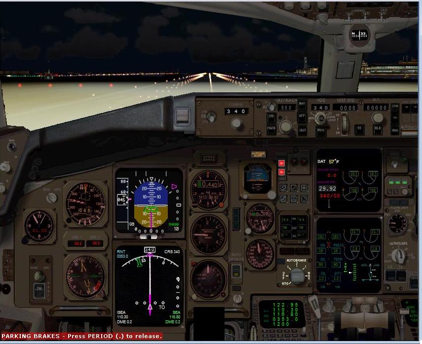 Flight Simulator: Boeing 757-200 da Project Open Sky (Varig/Varig LOG)